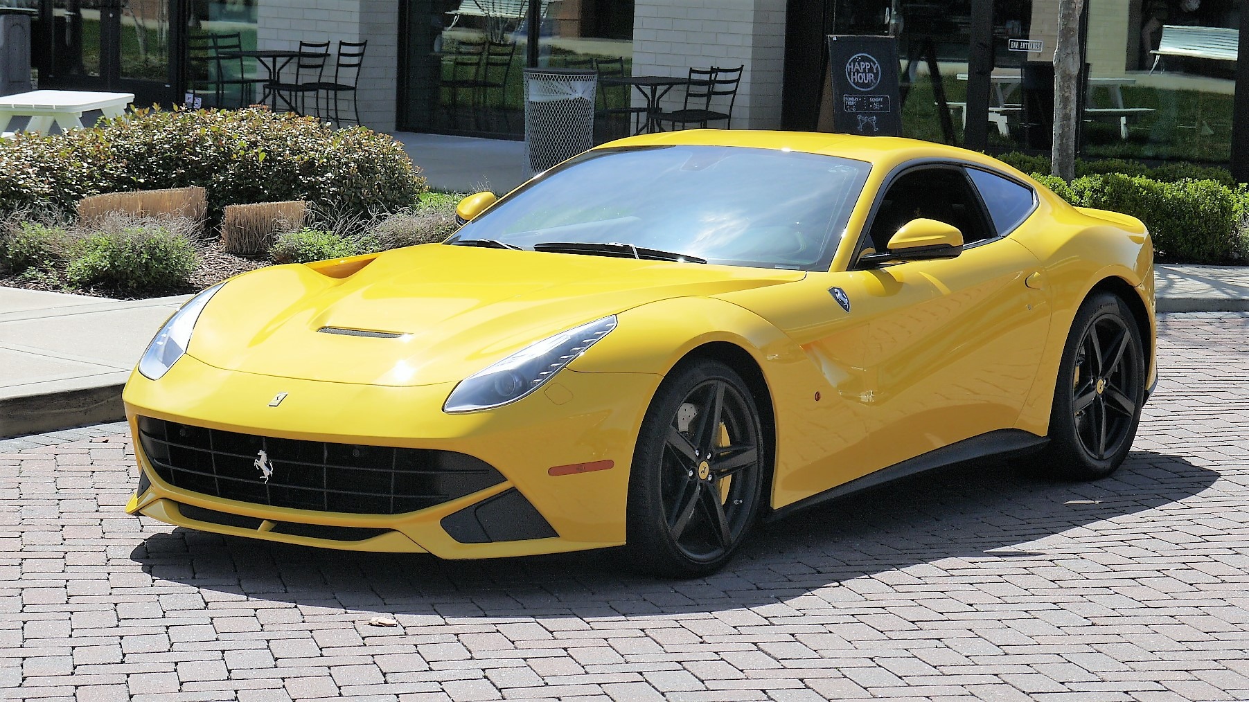 Ferrari F12 Yellow